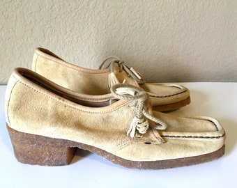 Crepe sole shoes | Etsy