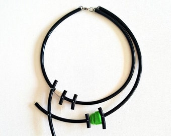 Rubber necklace | Etsy