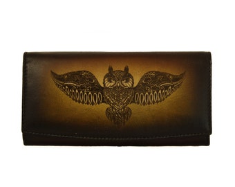 Owl wallet | Etsy