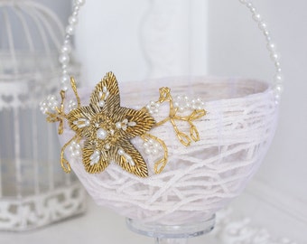 Crystal basket | Etsy