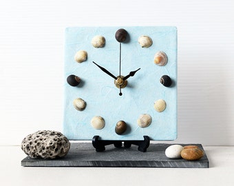 Seashell clock | Etsy