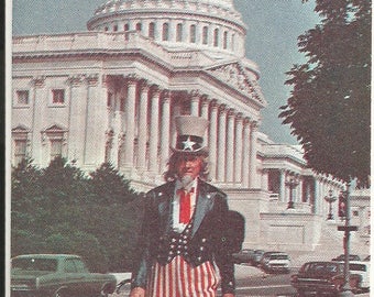 Uncle sam postcard | Etsy
