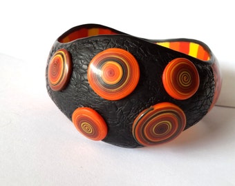 Macrame and Polymer Clay Jewelry by Macrani on Etsy
