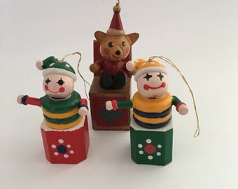 Jack in the box toy | Etsy