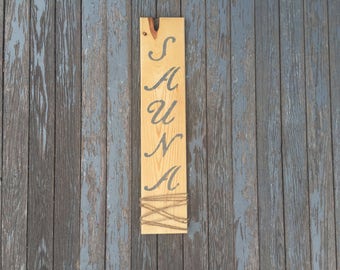 Sauna sign | Etsy