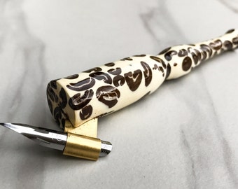 Coffee bean pen | Etsy
