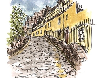 Sketches from the beautiful city of Edinburgh by EdinburghSketcher