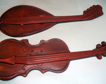 Violin wall hanging | Etsy