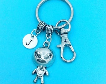 Alien keychain | Etsy