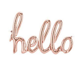 Hello love sign | Etsy