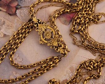 Chatelaine pin | Etsy