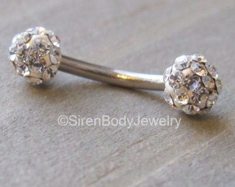 Curved barbell rook | Etsy