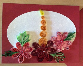 Quilled candles | Etsy