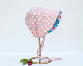 Summer Sunbonnet Heirloom Bonnet Sew Modern Reversible
