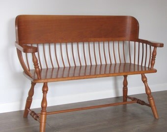 Spindle bench | Etsy