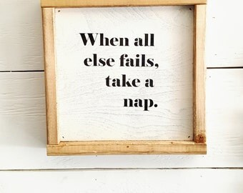 Napping sign | Etsy