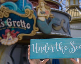 Little mermaid sign | Etsy