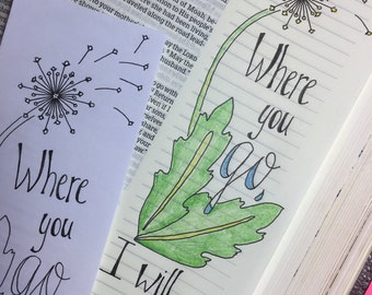Bible study template | Etsy