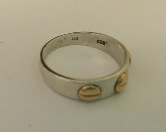 Multi metal ring | Etsy