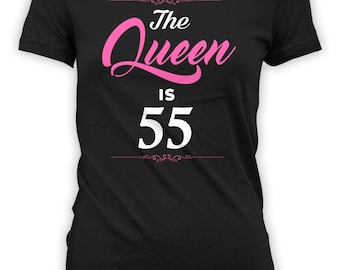55th birthday shirt | Etsy