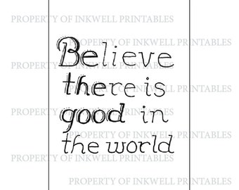 Go Out Into the World and Do GOOD quote Rubber Stamp 321