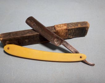 Straight razor box | Etsy