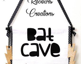 Bat cave sign | Etsy