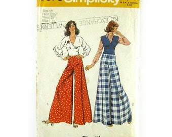 Palazzo pant pattern | Etsy