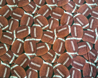 Items similar to American football vintage cotton fabric 1950s, vintage ...