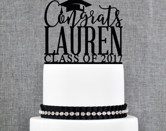 Graduation cake topper | Etsy