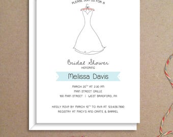 Dress invite | Etsy