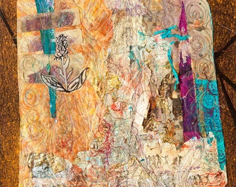 Fiber art quilts | Etsy