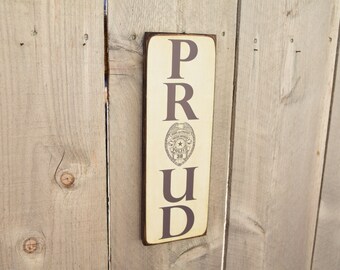 Police Officer Service Sign Police Sign Police Gift Officer