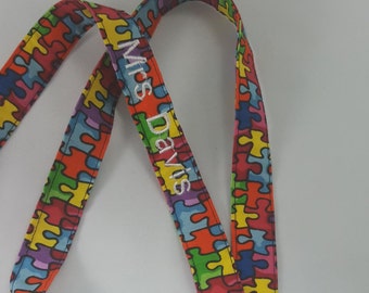 Autism fabric | Etsy