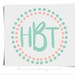 Four Initial Monogram Decal Sticker Four Letter Monogram