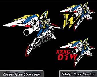 Gundam decal | Etsy