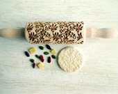 Embossing rolling pins for dough roller by DoughRoller on Etsy