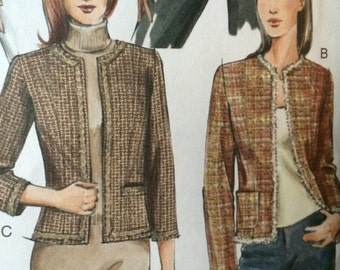 Chanel style jacket | Etsy