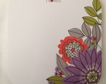 Personalized Kids' Notepad Flower Notepad for Girls