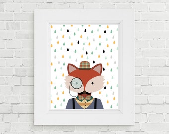 Dapper fox | Etsy