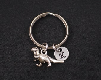 Dinosaur keychain | Etsy