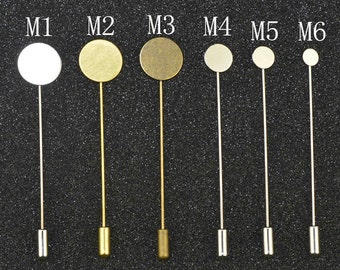 Hat pin blanks | Etsy