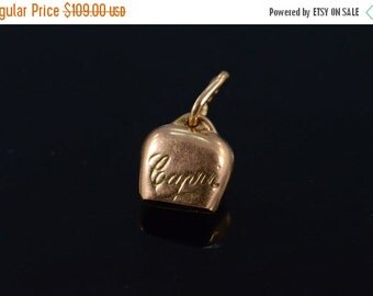 Capri bell charm | Etsy