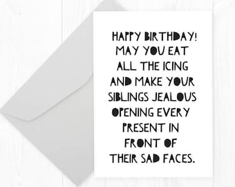 Funny birthday cards | Etsy