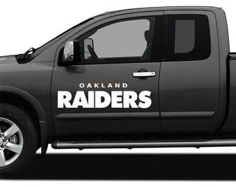 Raiders decal | Etsy