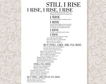 Still i rise | Etsy