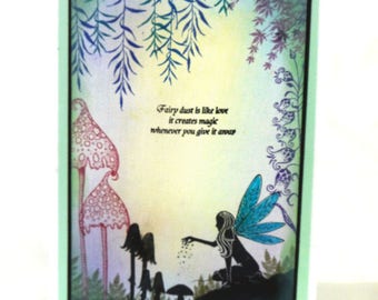 Fairy card | Etsy