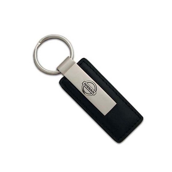 Nissan Keychain & Keyring Premium Leather