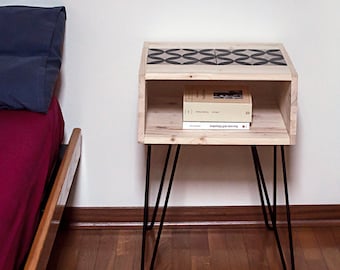 Minimal nightstand | Etsy