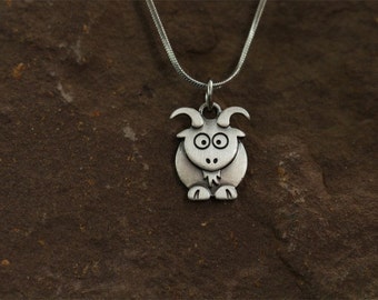 Goat necklace | Etsy